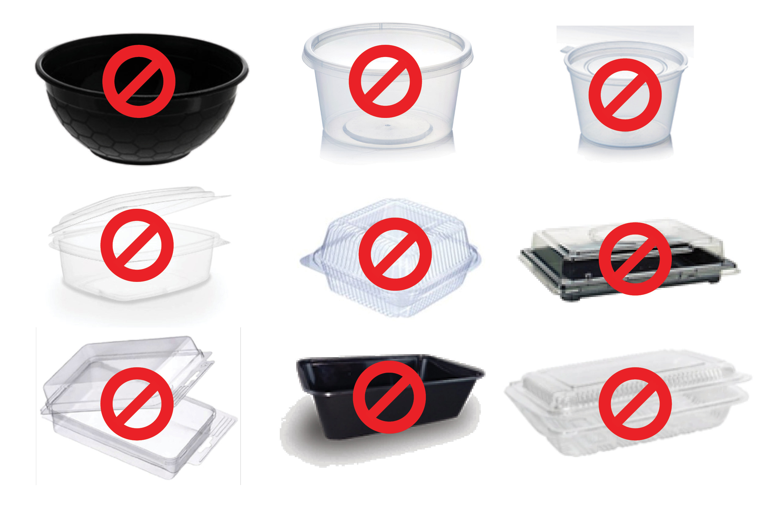 Guide to the ban on single-use plastic food containers